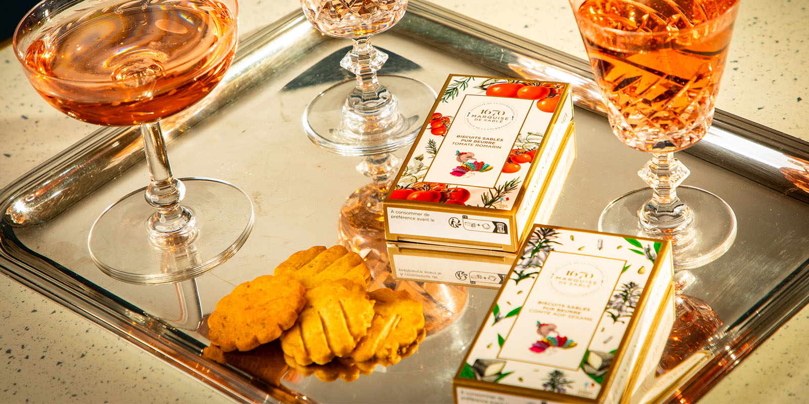 Onion and Paprika Shortbread - 20g – La Sablésienne